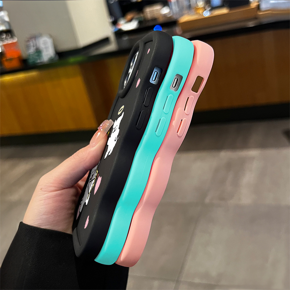 FELMYST for Infinix Hot 40 Pro Tecno Spark 20 Pro Back Cover Big Wave ...