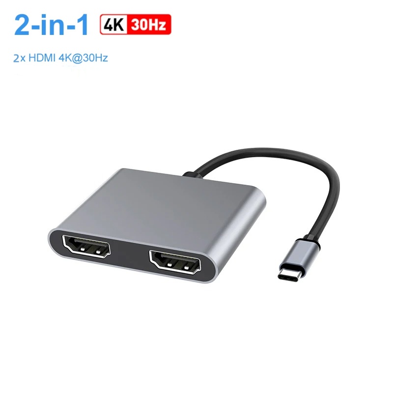 🚚 【 Spot inventory 】 Free shipping+COD 🚚Dual HDMI Monitor Splitter ...