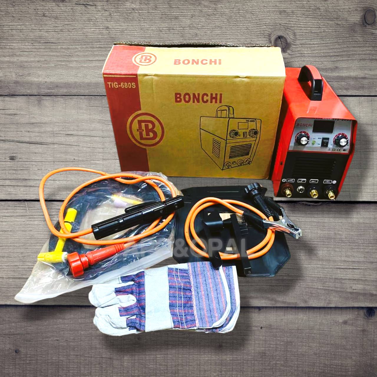 BONCHI ตู้เชื่อม 3 ระบบ 3 รู 12 kg MIG TIG MMA ไม่ใช้แก๊ส ใส่ลวดได้ถึง ...