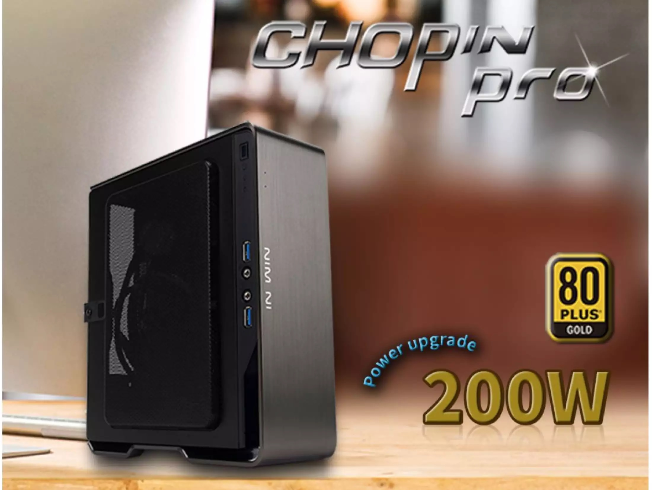 [AIM RESOURCES] InWin Chopin Pro Aluminum Mini ITX Case with 200w Power ...