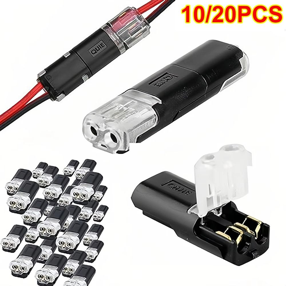 Universal Double Wire Quick Connector Waterproof 2 Pin Way Plug Wire ...