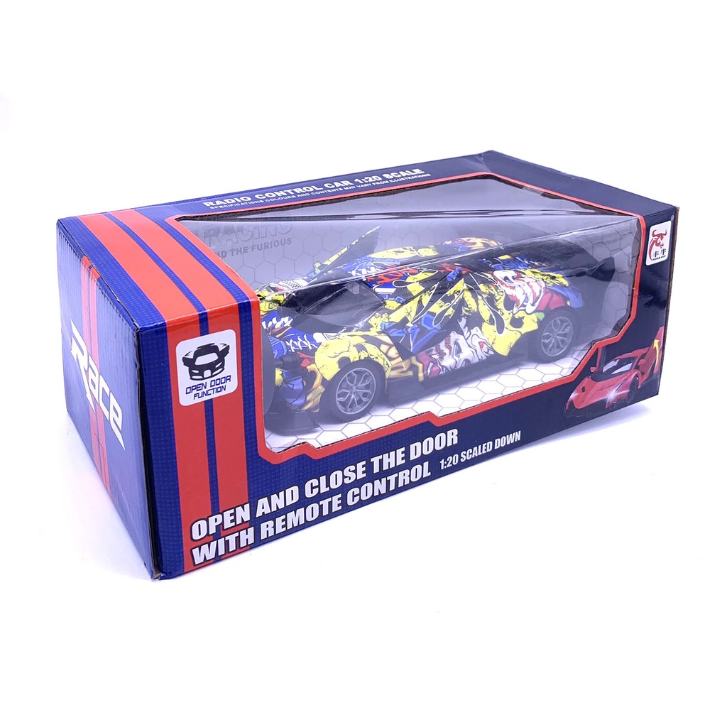 Graffiti Lamborghini Remote Control Car ColoFul open-close the door ...