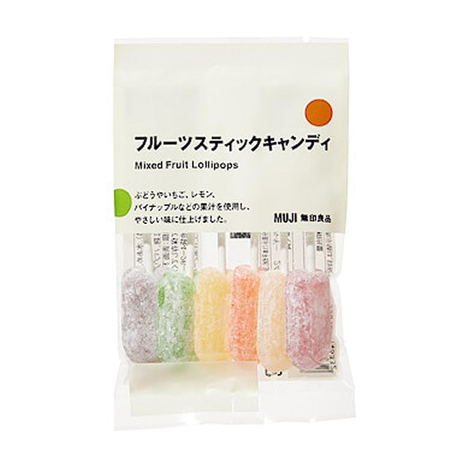 Muji Muji Fruits Stick Candy 6PCS | Lazada Singapore