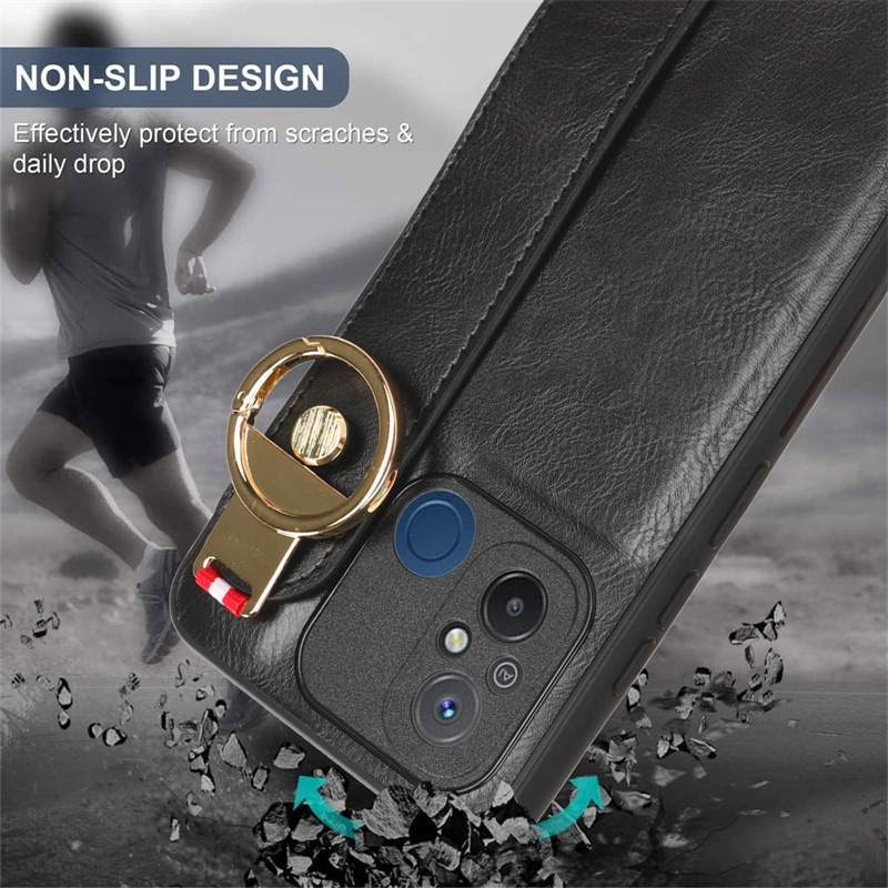 Xiaomi Redmi 12C Phone Case,Wristband Strap Kickstand,handstrap Grip ...