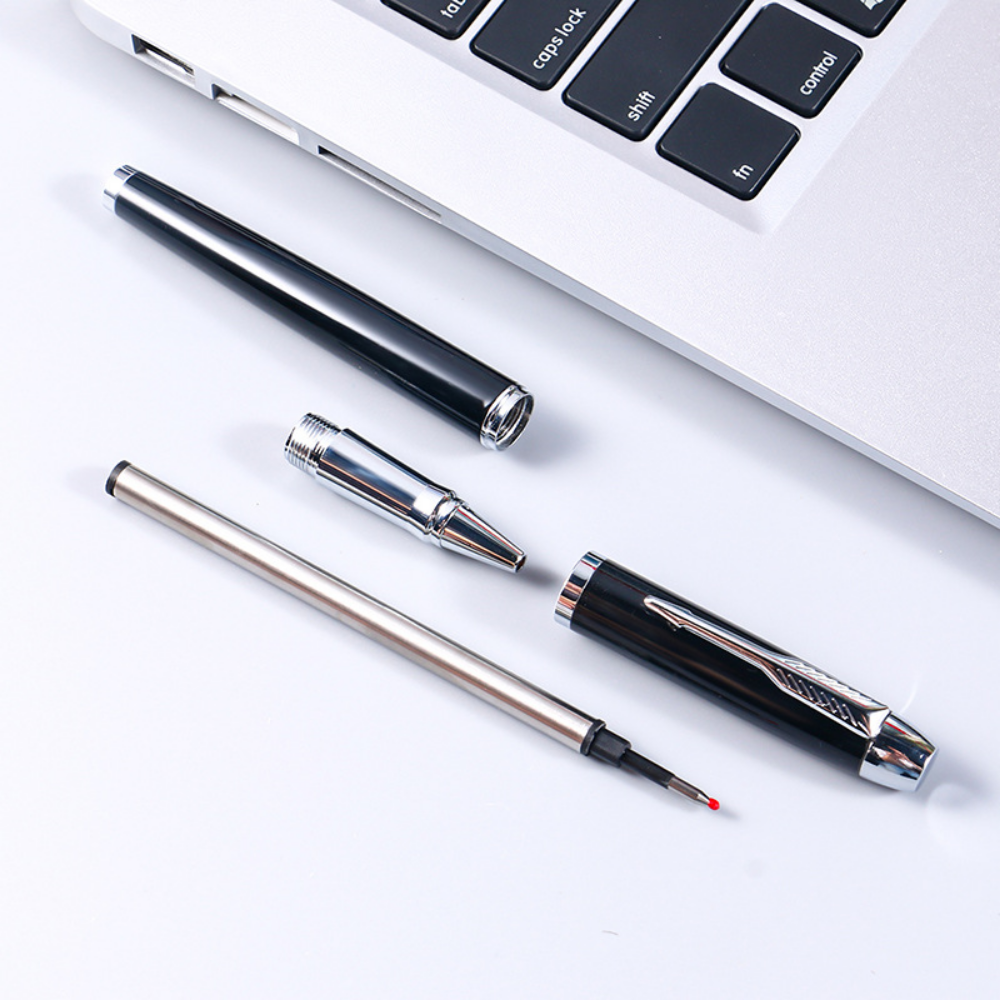 Metal Gel Pen 3pcs/set Business Ballpoint Pen Get 2 Ink Pen Signature ...