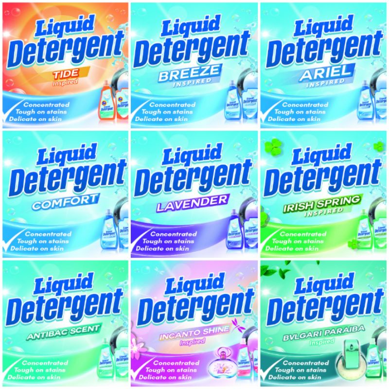 sticker label for for LIQUID DETERGENT | Lazada PH