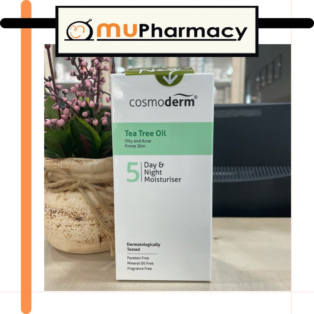 Cosmoderm Tea Tree Oil Day & Night Moisturiser 50ML | Lazada