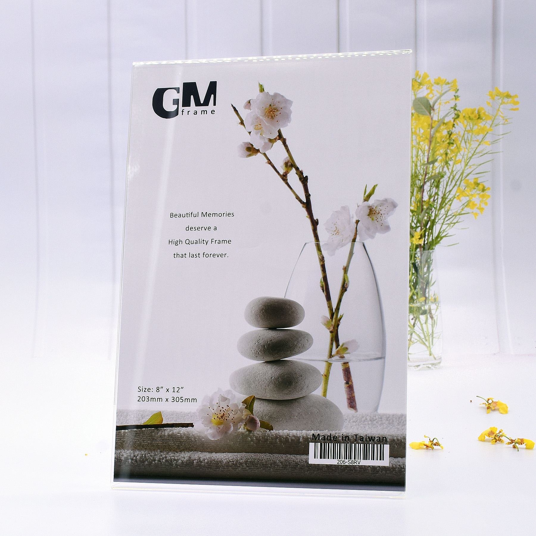 [NEW] Acrylic Transparent L-Shaped Portrait Stand | Acrylic Photo Frame ...