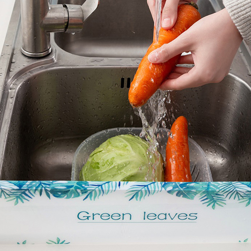 1PC Kitchen Water Splash Guard Dish Washing Baffle Board With Viscose ...
