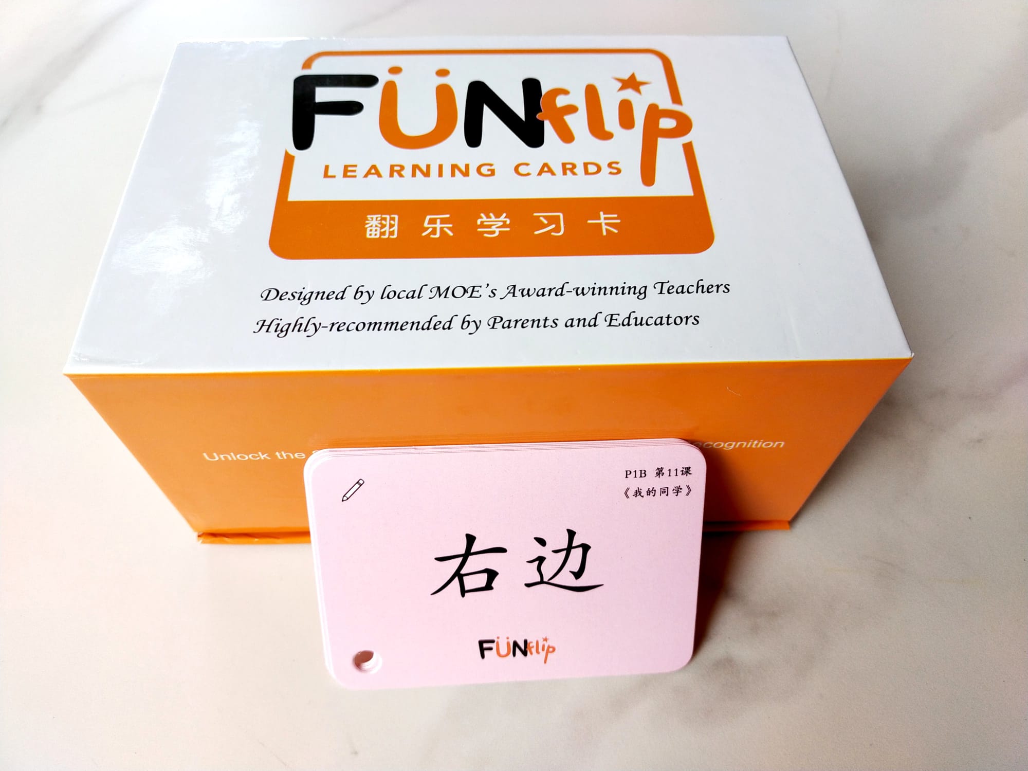 MOE Chinese Flashcards by FUNflip Learning Cards (Designed by MOE ...