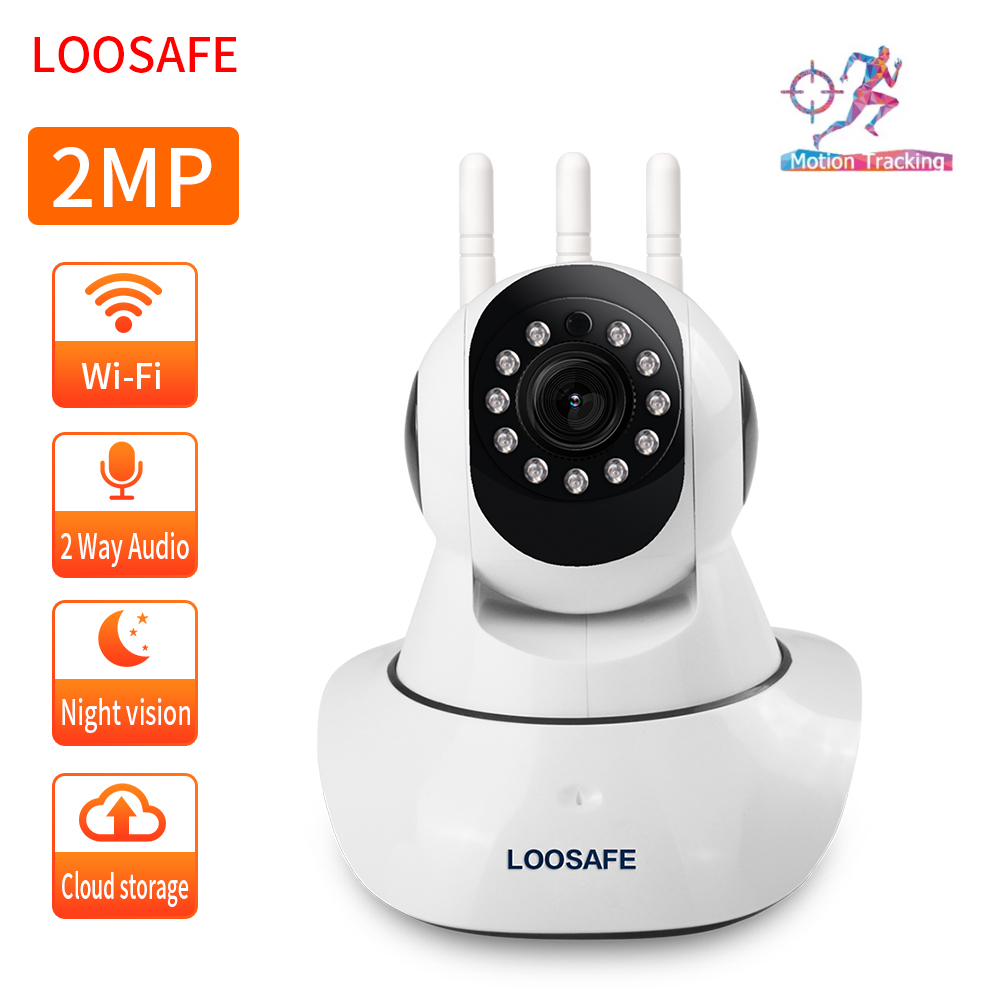Loosafe Wireless WIFI Camera 1080P HD Home Wifi Security Surveilance ...