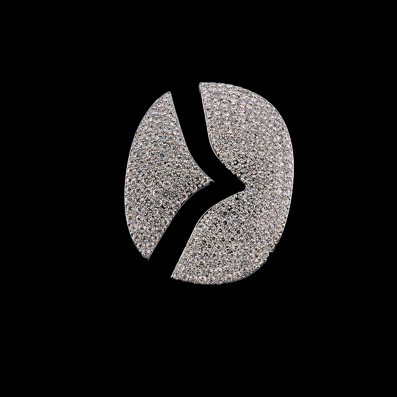 Car Steering Wheel Logo Diamond Decoration Cover Sticker For Mazda 2 3 ...