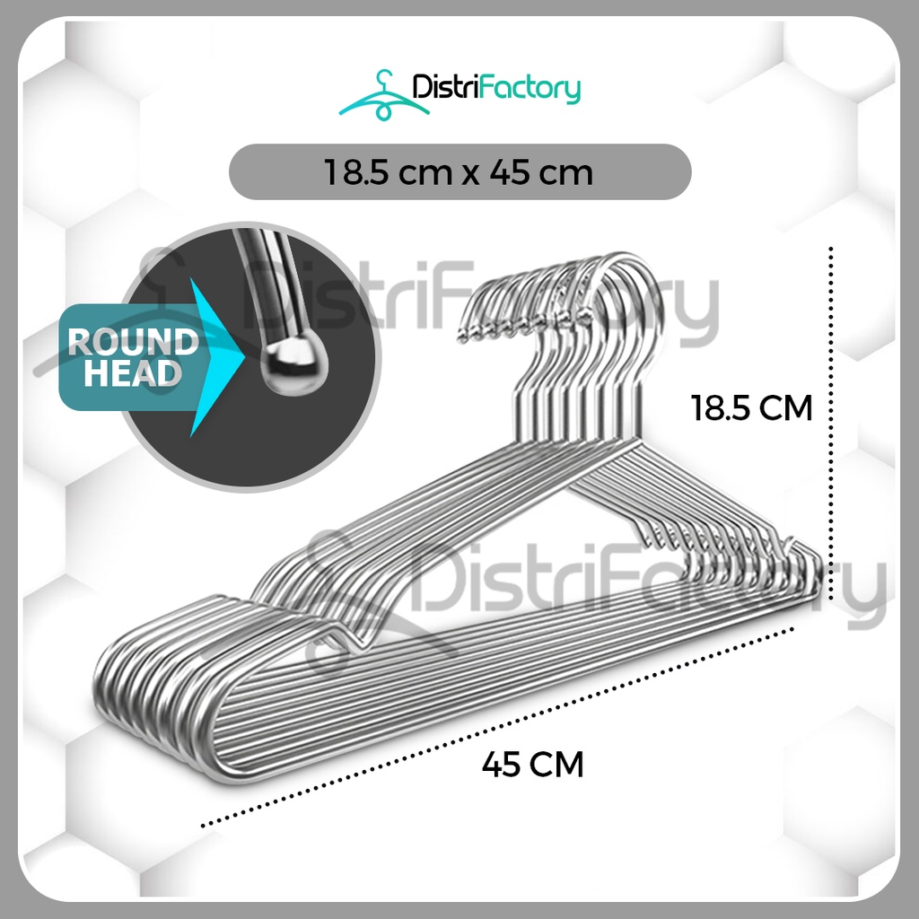 Heavy Duty Anti Corrosion Stainless Steel Cloth Hanger Clothes Hanger ...