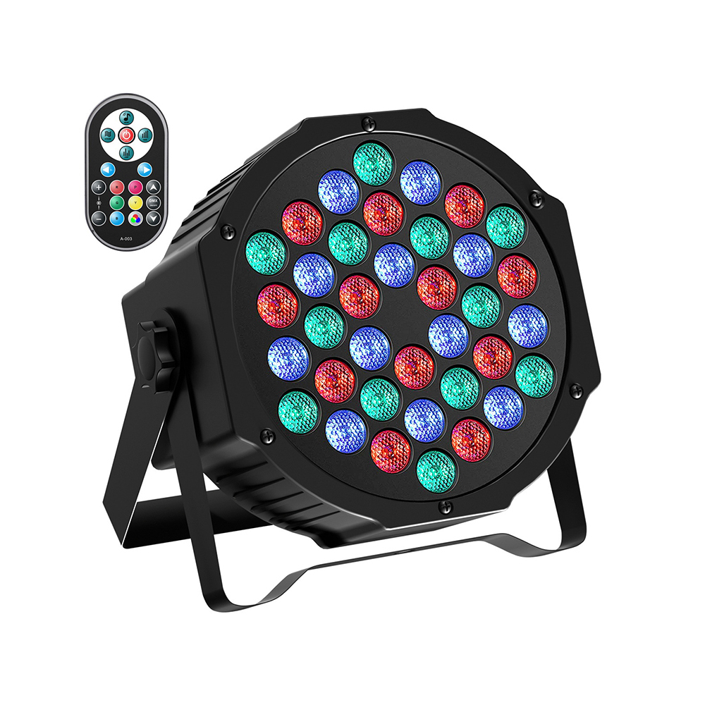 LED Stage Light 36pcs Flat Par Lights Strobe DMX Controller Party Dj ...