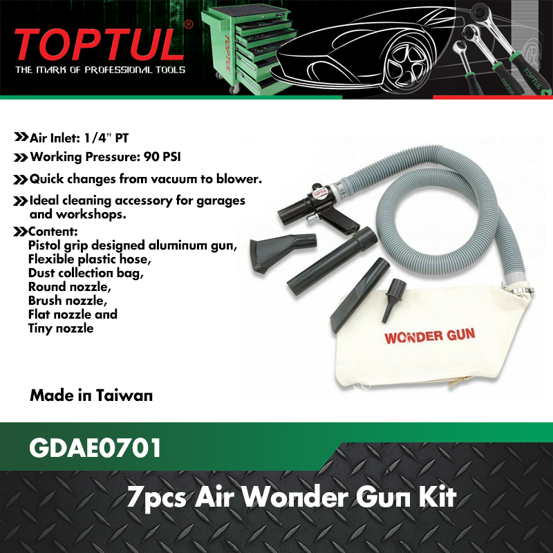 Toptul Air Wonder Gun Kit 7pcs (GDAE0701) | Lazada PH