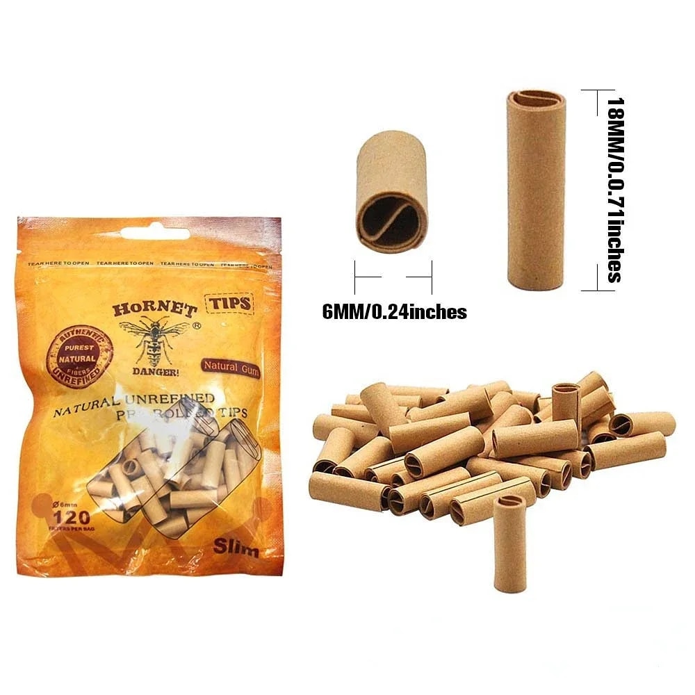 Pre Rolled Paper Tips Filter Paper Tips Natural Paper Filter Tips ...