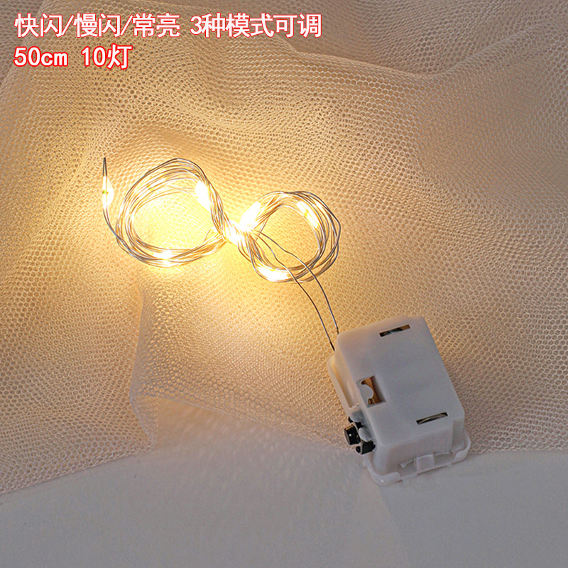 โคมไฟ Led Lampu Kecil Rentetan Lampu Dawai Tembaga Tali Lampu Aksesori Th