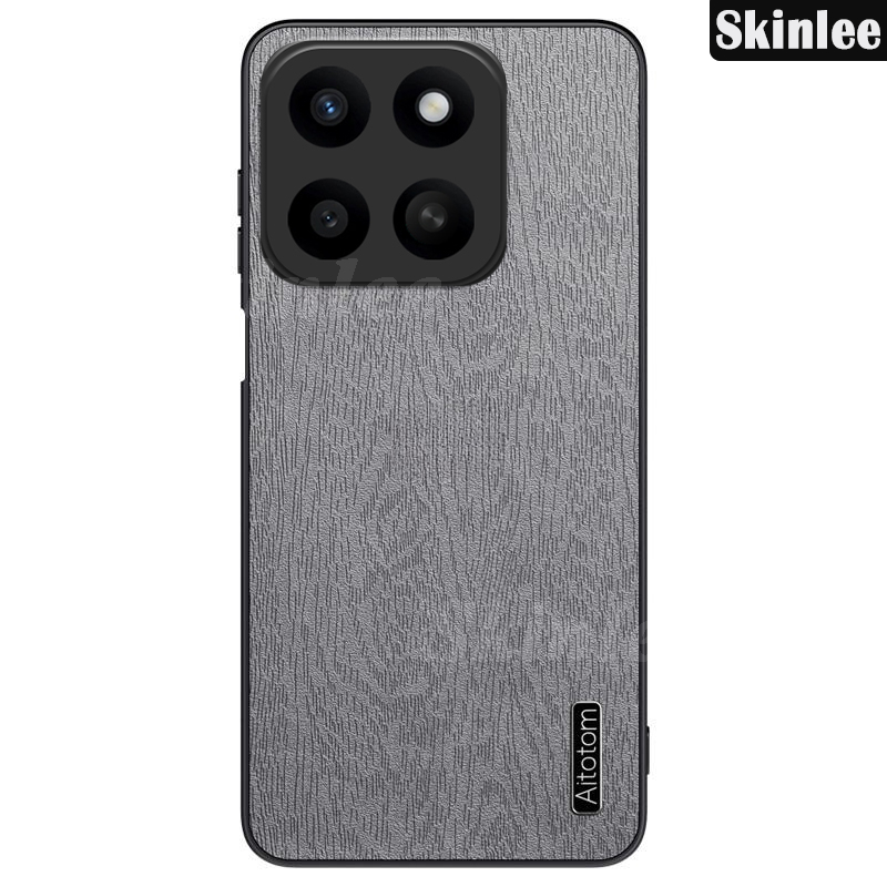 Phone case For Honor X8C Back cover Tree texture Leaves Design Cover ...