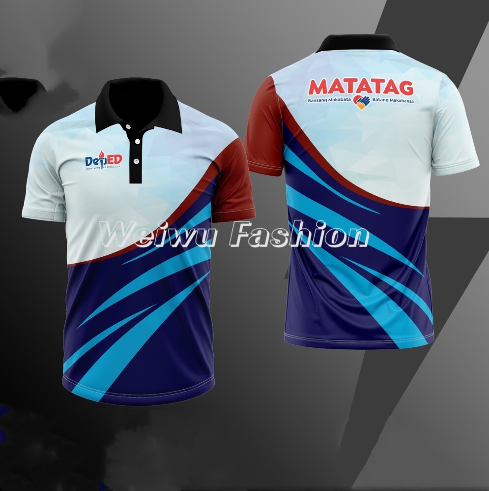 DepEd MATATAG Full Sublimation Polo Shirt | Lazada PH