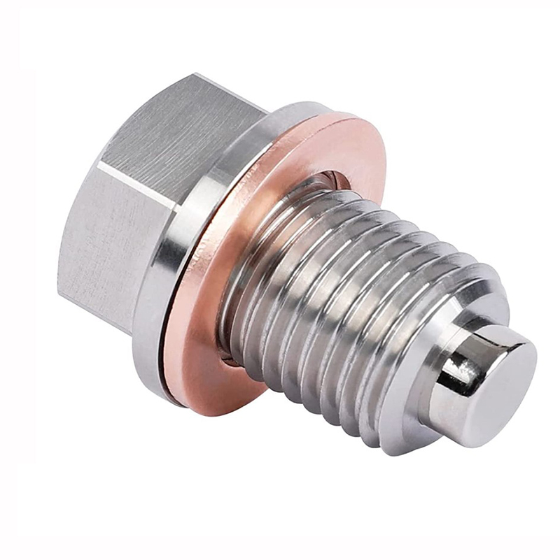 M14 x 1.5 M12 M16 M18 M20 Magnetic stainless steel Drain Plug Sump ...