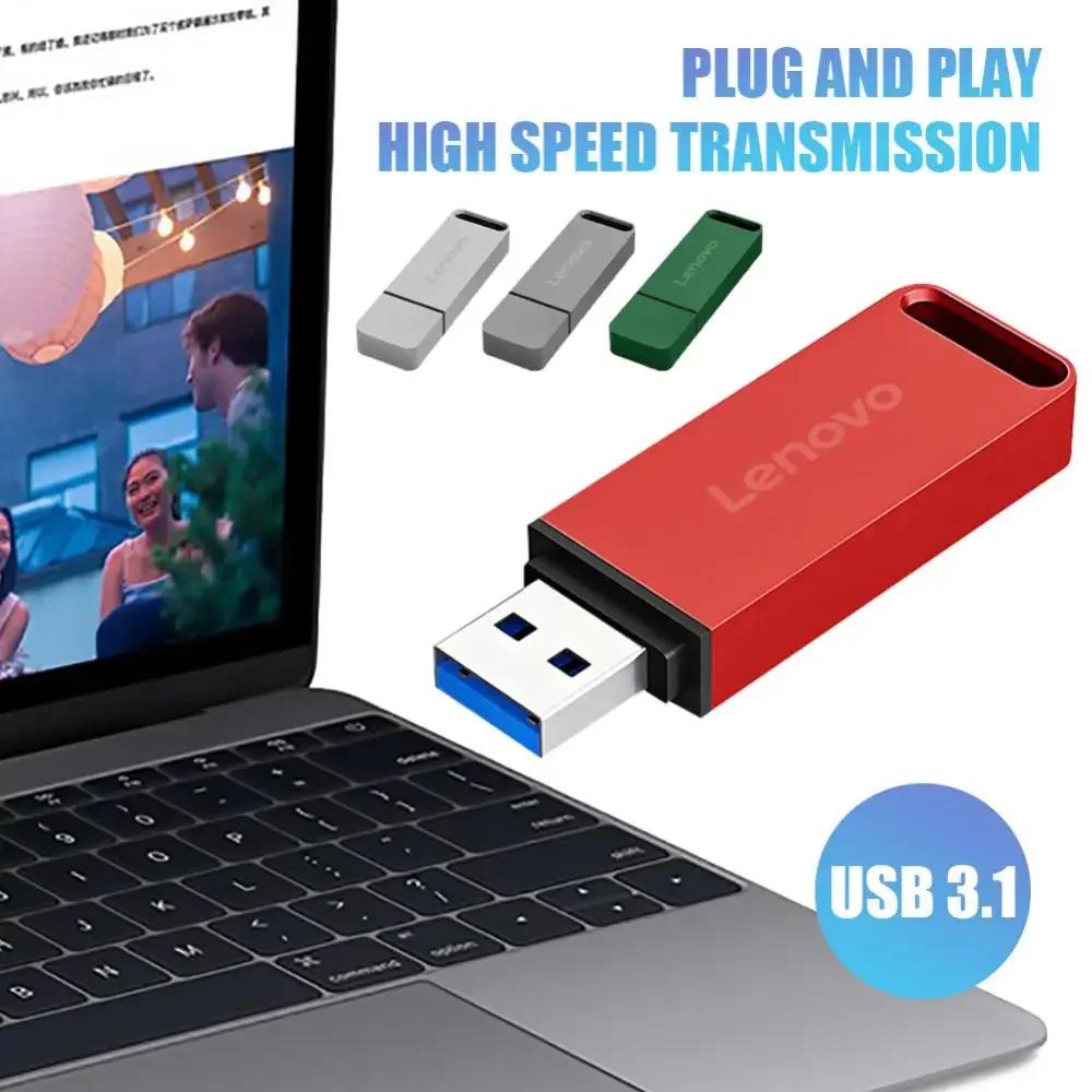 Lenovo 32TB 16TB USB Flash Drives USB 3.0 Metal Pen Drive 8TB OTG High ...