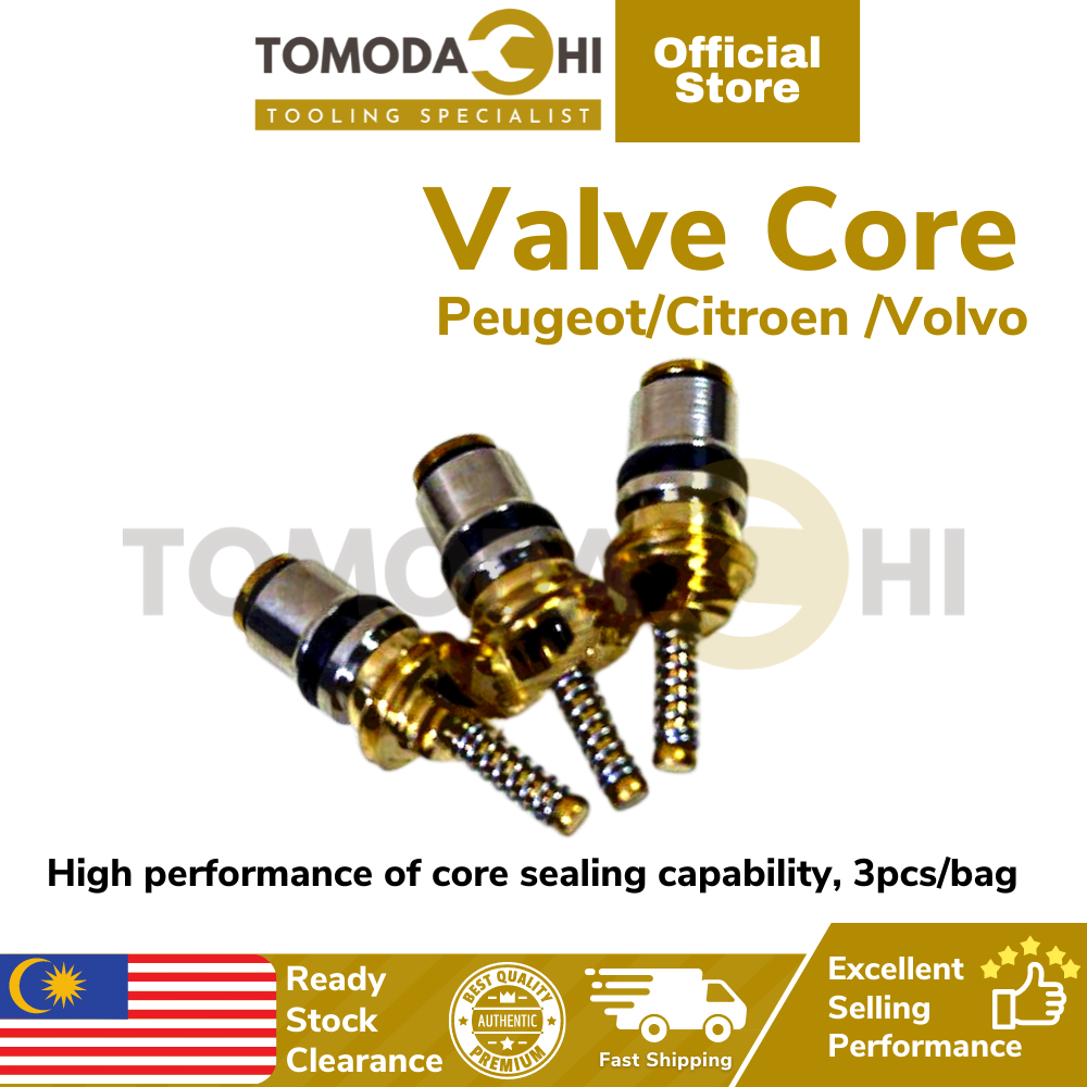 TOMODACHI Car Aircond Valve Core Peugeot / Citroen / Volvo | Valve Core ...