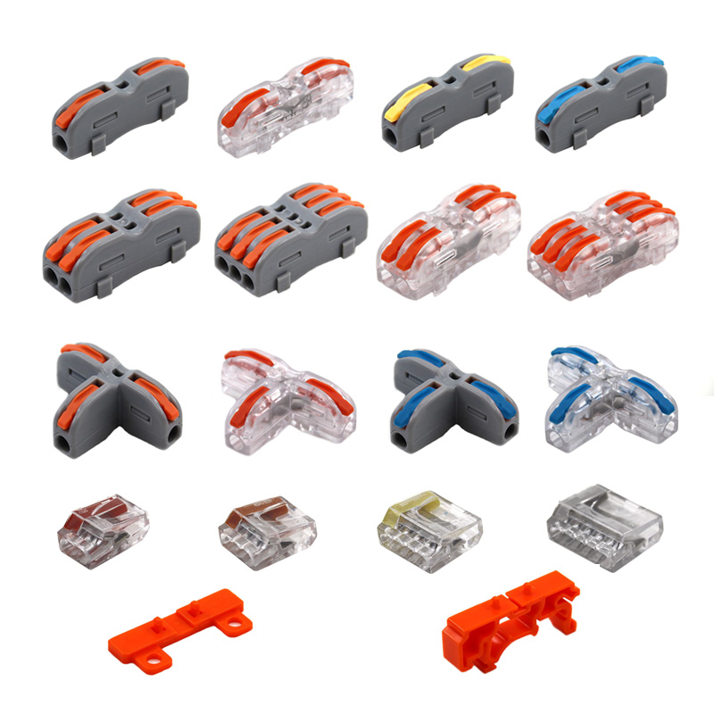 Wire Connectors Mini T Type Fast Compact Conductor Wiring Cable ...