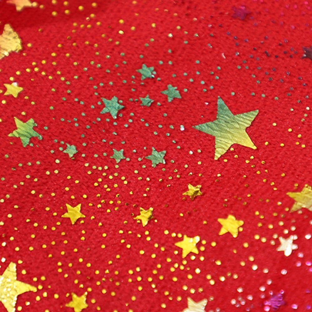 2025 Luminous Santa Hat Long Plush Star Christmas Hat Headdress Xmas ...