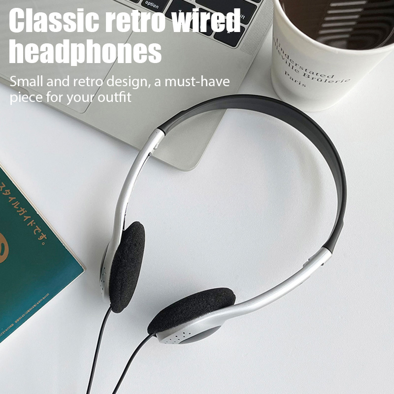 Fashion Vintage Retro Classic Headset 80s For Sony Panasonic CD MD ...