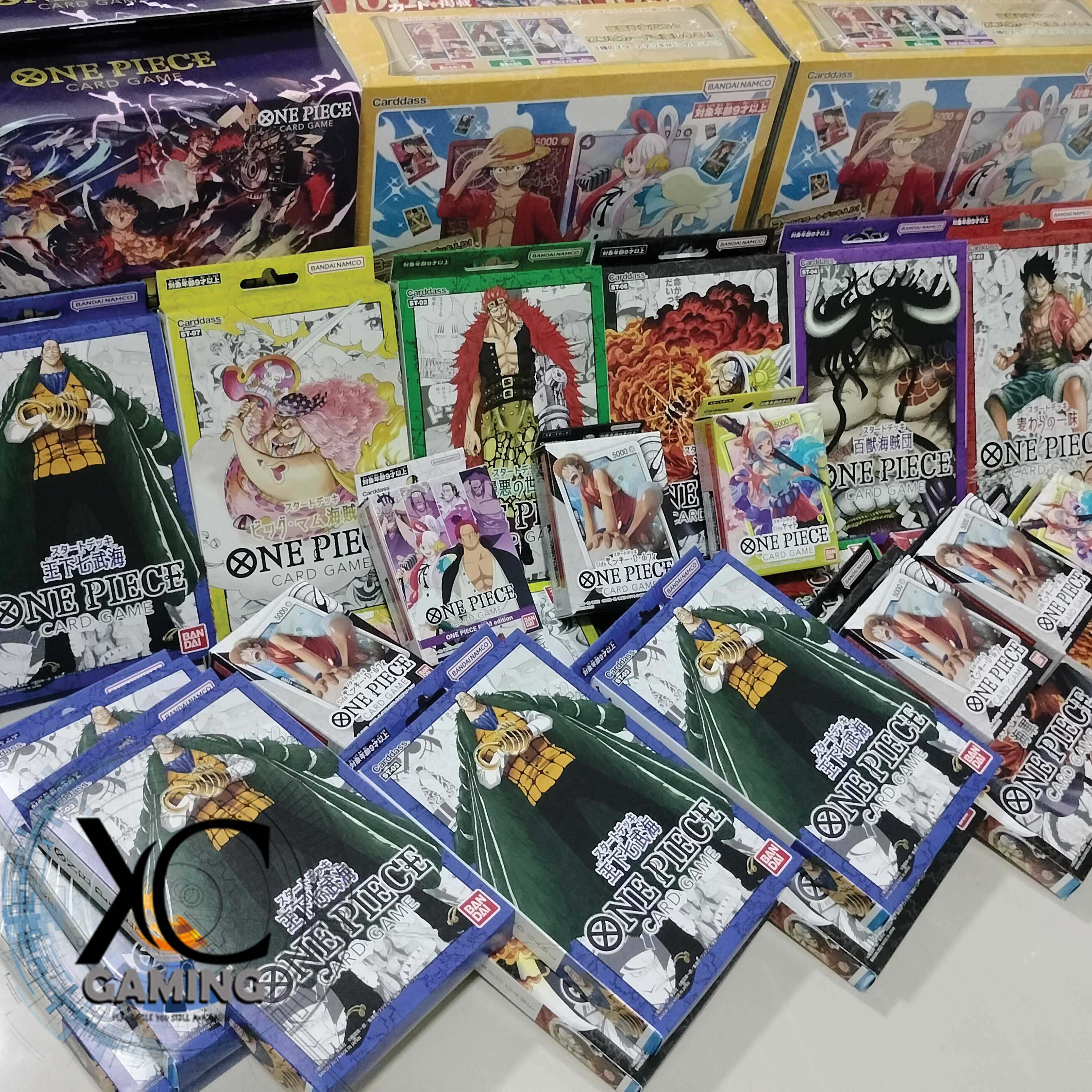 One Piece Card Game TCG Japanese Structure Deck Starter Deck Casing Set ST1 ST2 ST3 ST4 ST5 ST6 ...