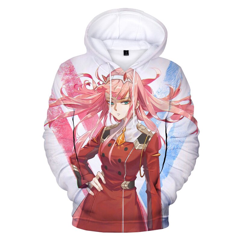 DARLING in the FRANXX Zero Two 3D Print Hoodie Sweatshirts Men Women ...