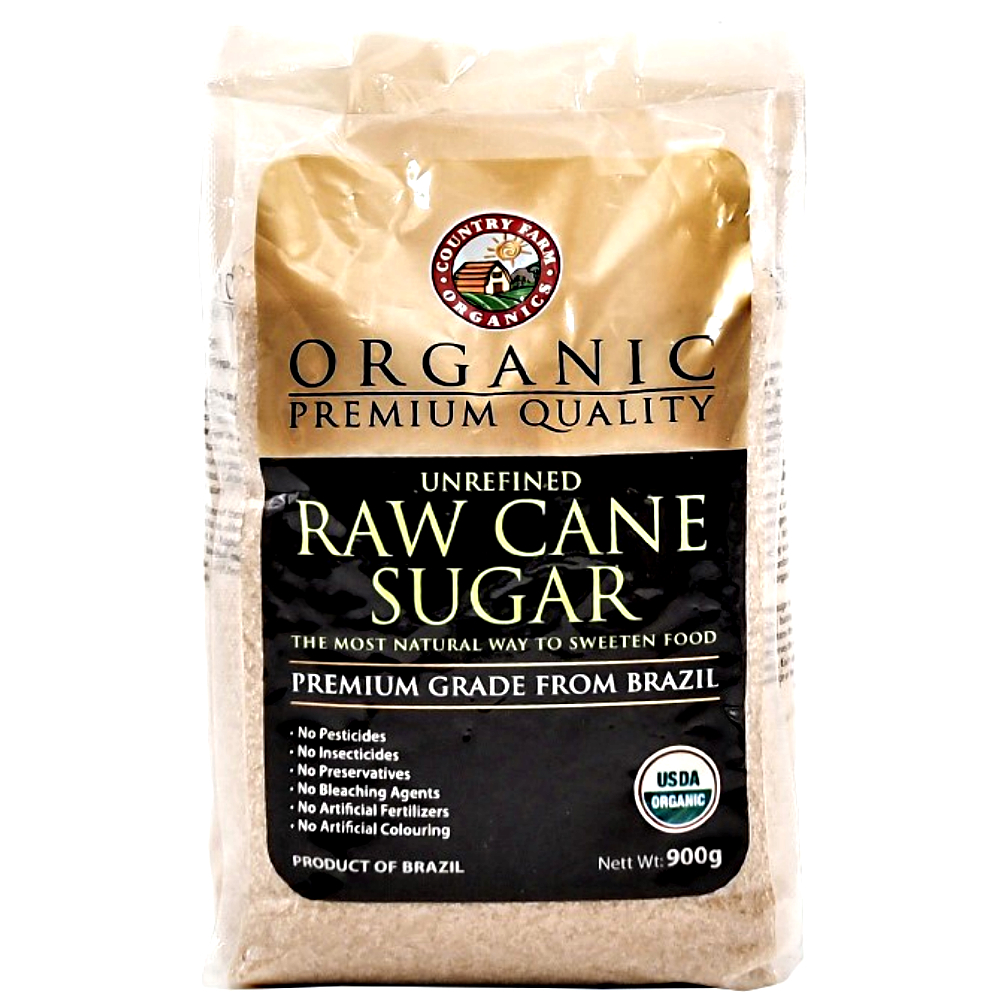 Country Farm Organic Raw Cane Sugar (900g) | Lazada