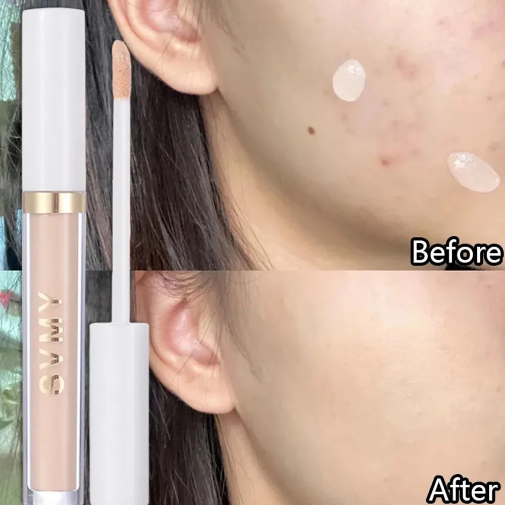 New 4 Colors Liquid Concealer Cream Makeup Waterproof Moisturizing ...