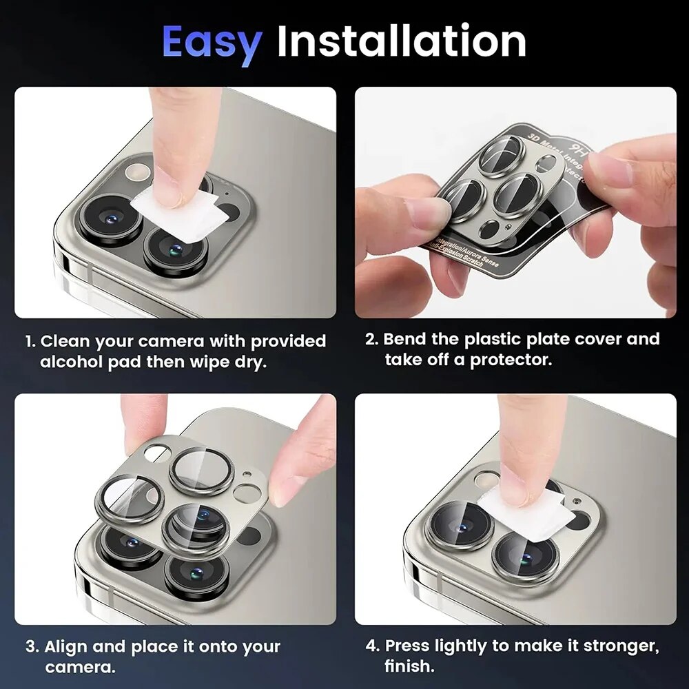 Camera Lens Protector Case For iPhone 15 14 12 11 13 Pro Max Mini Plus ...