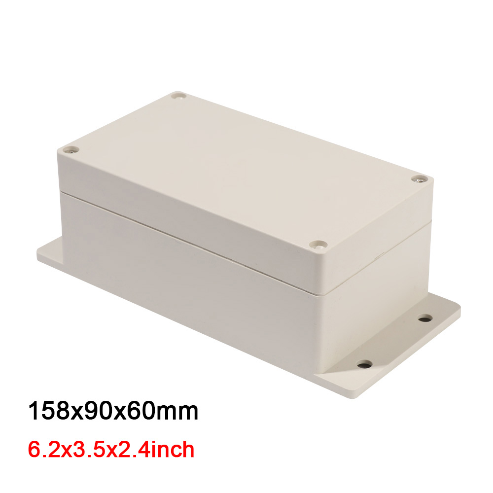 PO6222525 White Waterproof Plastic ABS Electronic Project Boxes ...