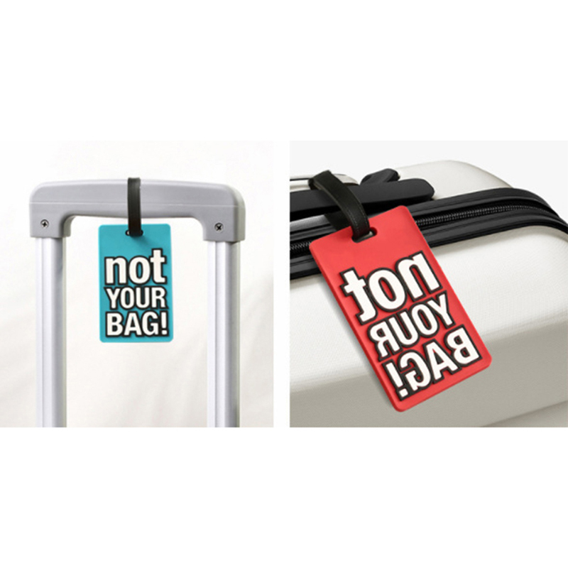 Creative Letter "Not Your Bag" Cute Travel Accessories Luggage ...