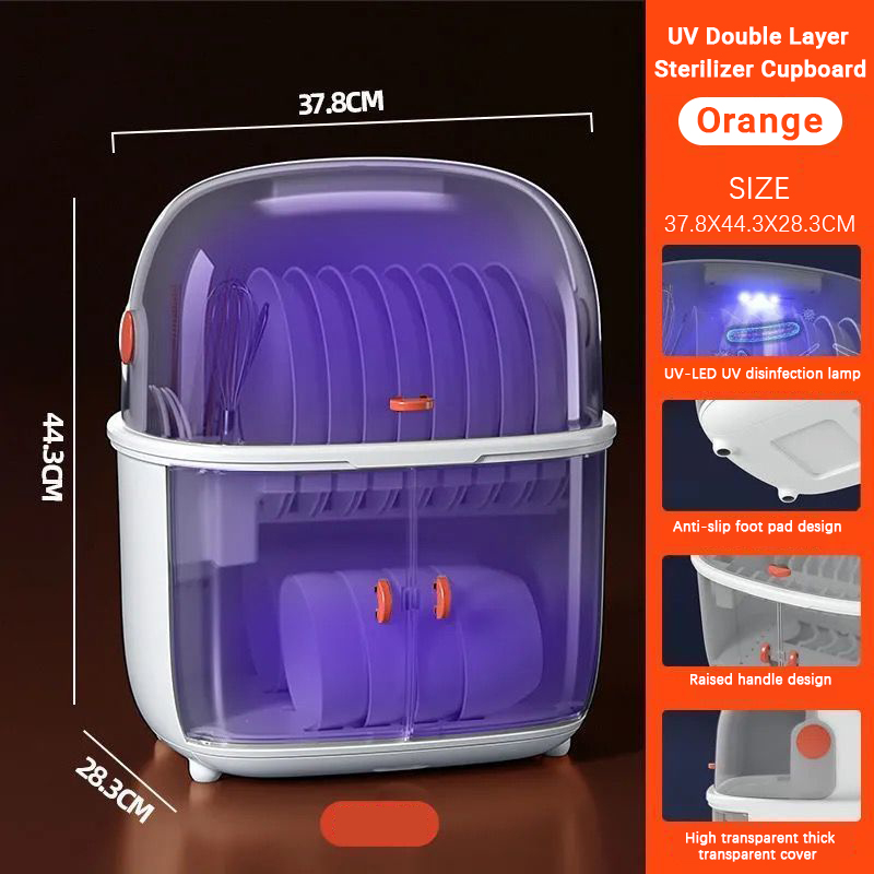 Ultraviolet disinfection cabinet home kitchen cabinet kitchen tableware ...
