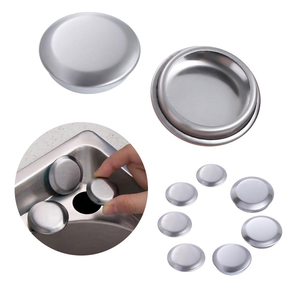 Kitchen Accessories Stainless Steel Sink Hole Cover Round Faucet Hole ...