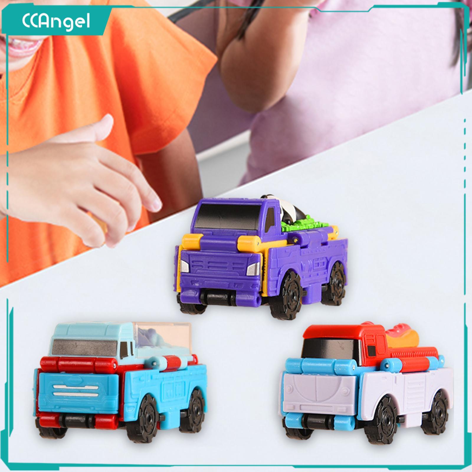 CCAngel ชุดของเล่นรถของเล่นดึงกลับประสาทสัมผัสสำหรับเด็กเด็กหญิงเด็กชาย ...