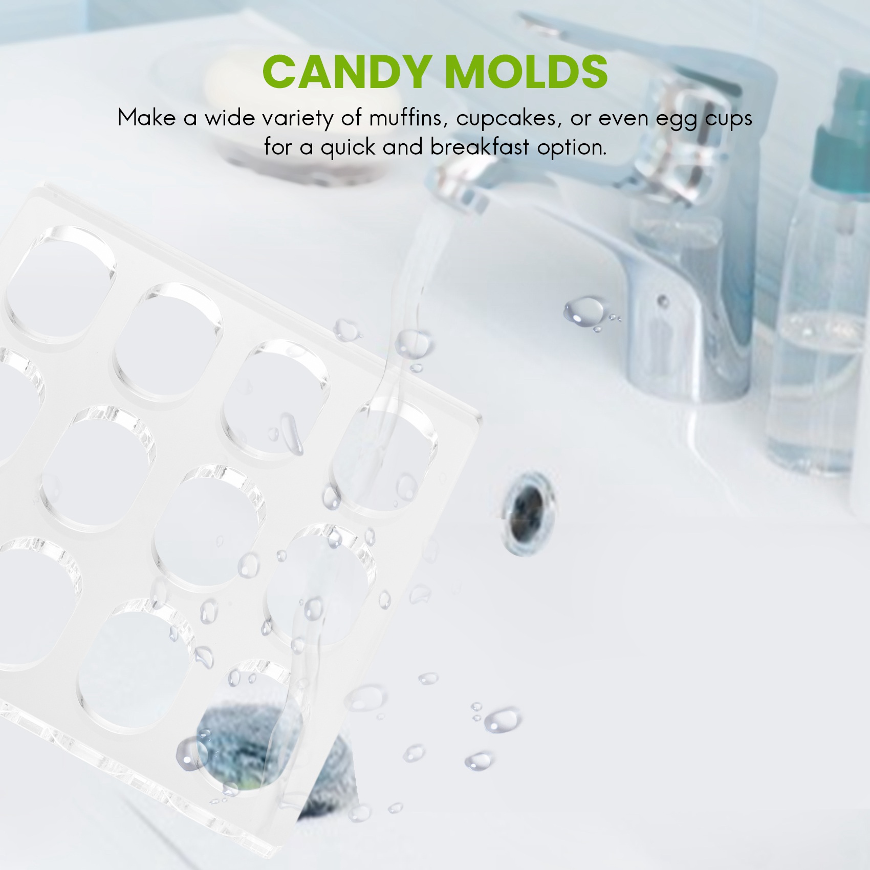 Clear Polycarbonate Dacquoise Cake Mold Oval Dakovaz Macaron Mould Cake ...