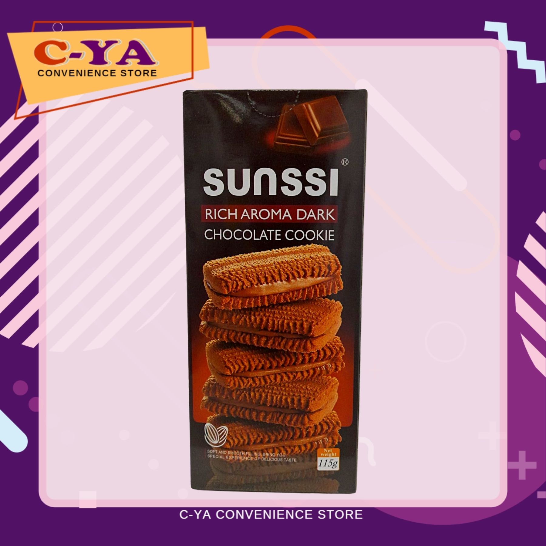 Sunssi Afternoon Snack Sandwich Cookies 115g | Lazada PH