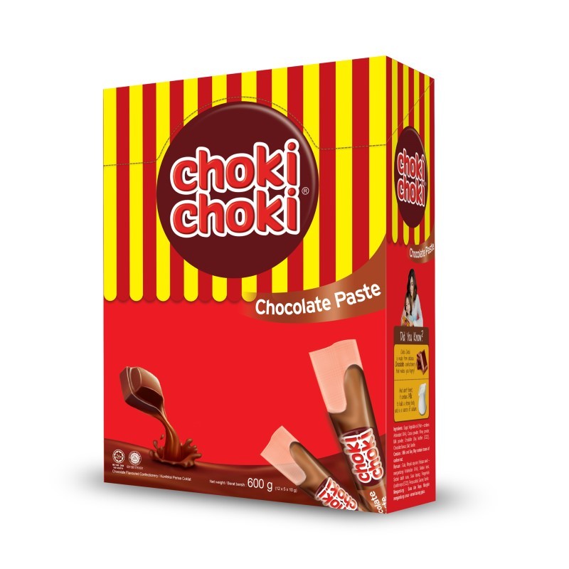 [MT] Choki Choki Choco Paste 60stick Party Pack -(Outer) | Lazada