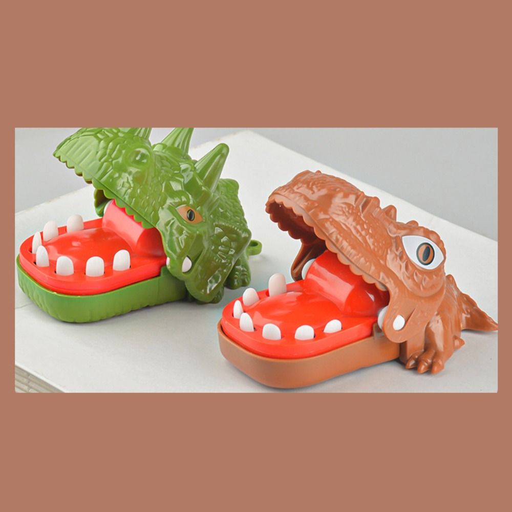 Trick Alligator Dinosaur Toy Hand-biting Crocodile Dentist Toy Funny ...