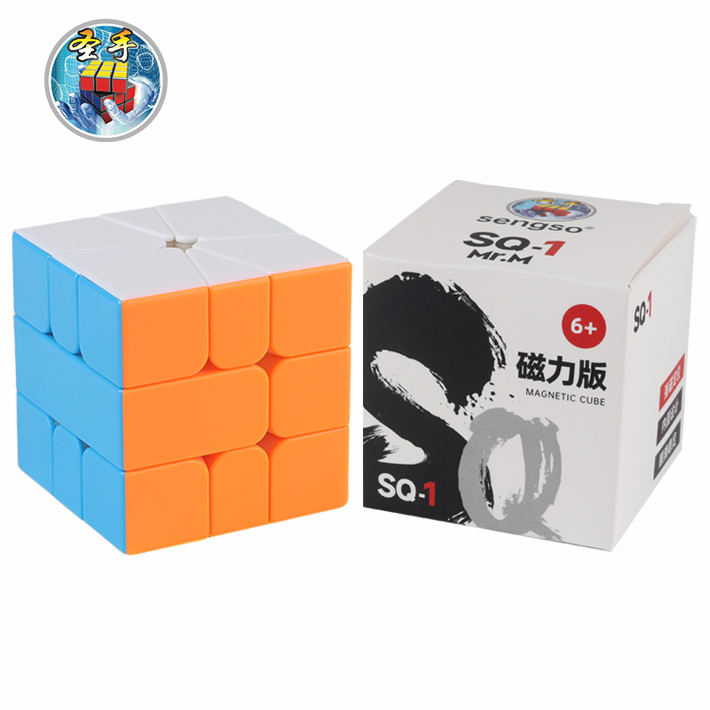 SENGSO Rubik Cube SQ-1 Special Shaped Series SQ-1 Series Educational ...