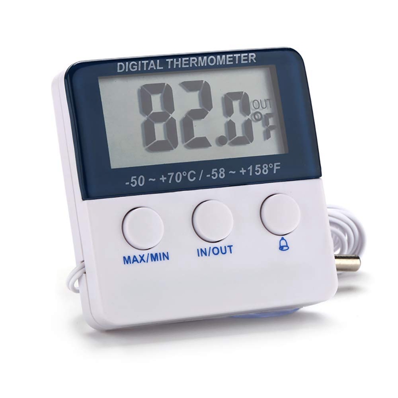 Digital Refrigerator with Alarm and Maximum and Minimum Temperature and LED Indicator Light ...