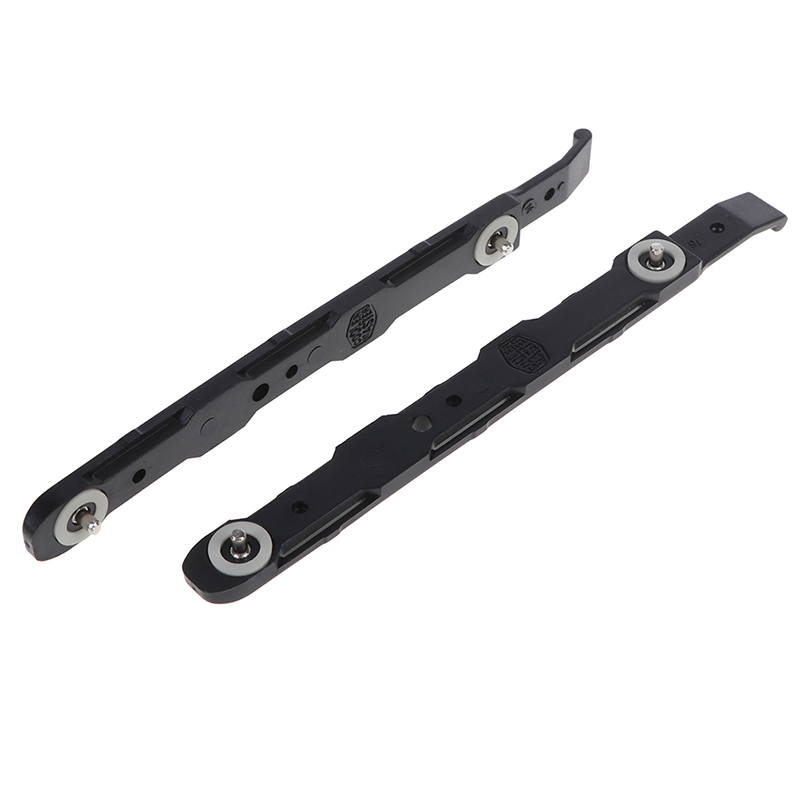 1pair New Black Chassis Hard Drive Mounting Plastic Rails for Cooler ...