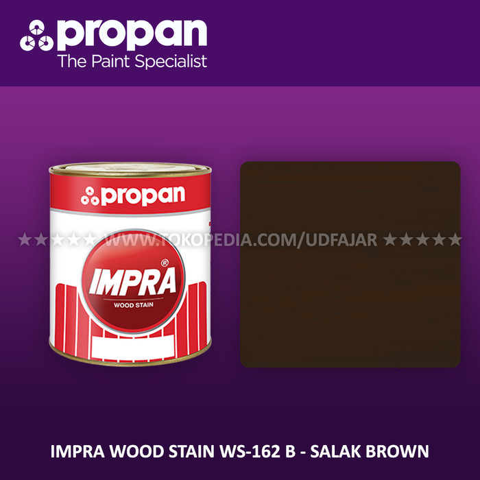 PROPAN IMPRA WOOD STAIN WS-162 B / PLITUR KAYU - SALAK BROWN | Lazada Indonesia