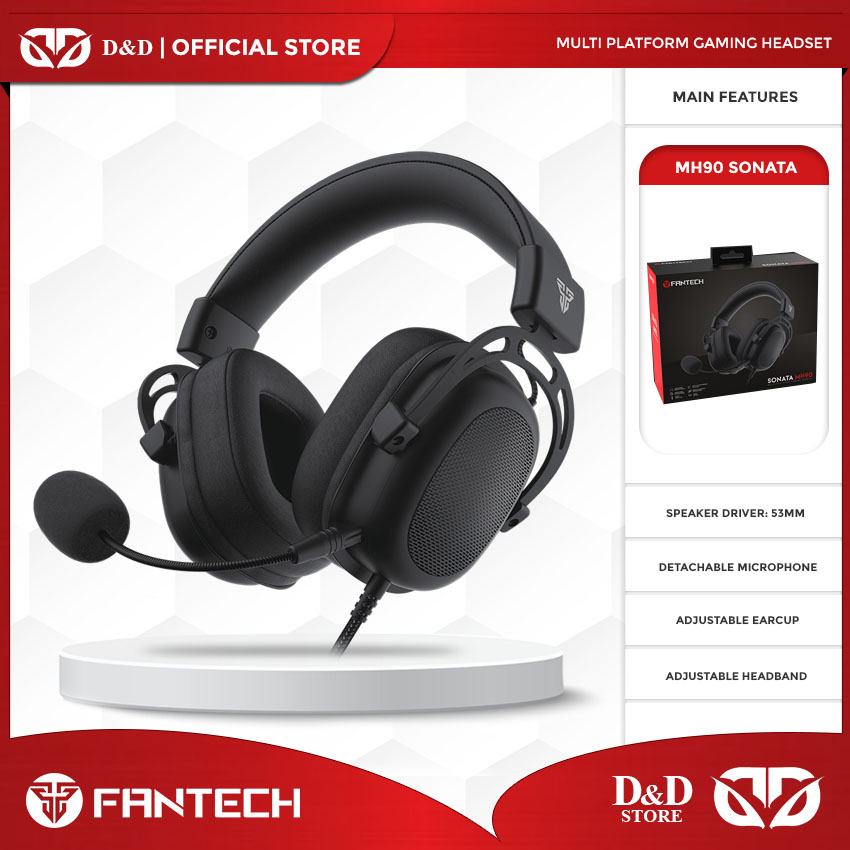 D&D | Fantech MH90 SONATA Multi Platform Gaming Headset | Lazada PH