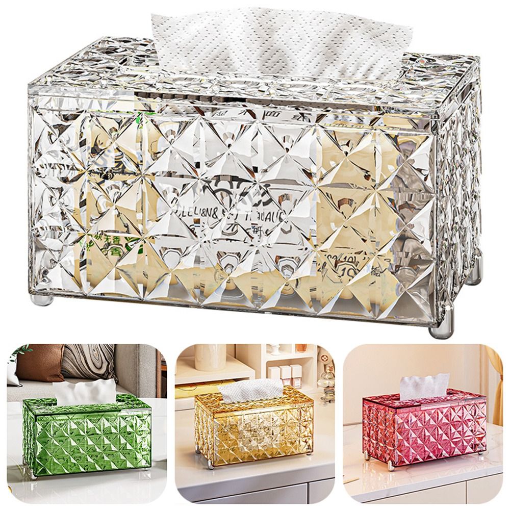 European Style Tissue Storage Box Minimalist Automatic Lift Luxury ...