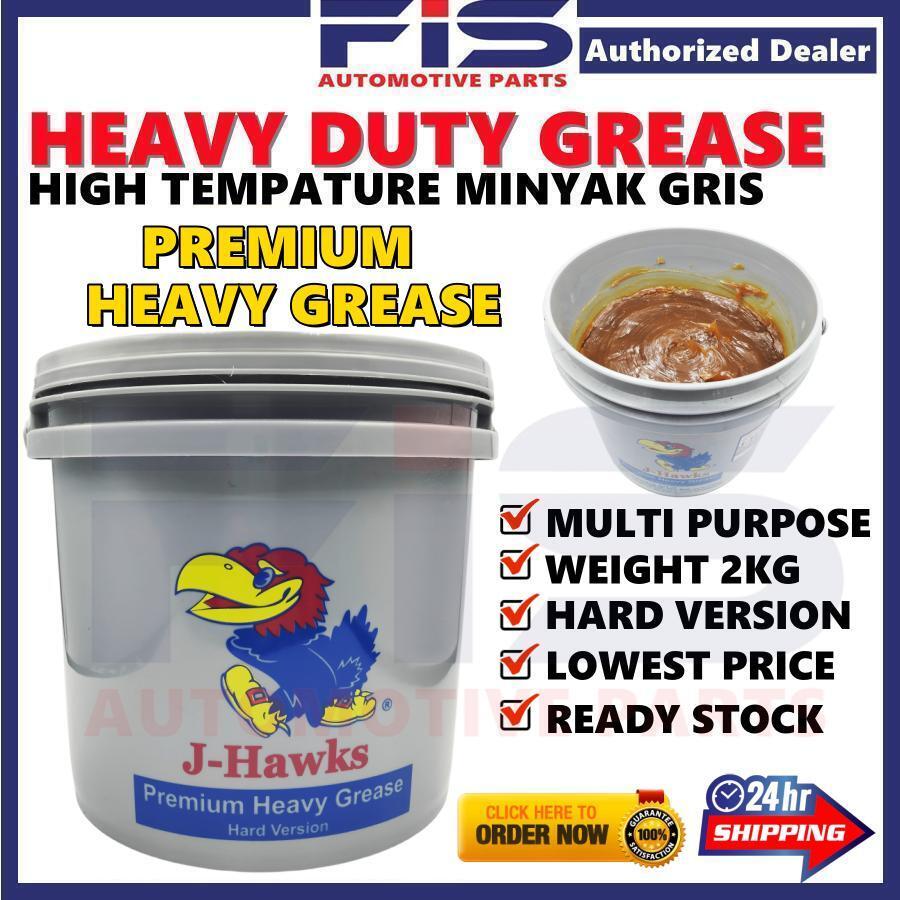 FIS J-Hawks Premium Heavy Grease Hard Version 2KG Yellow Color Industri ...